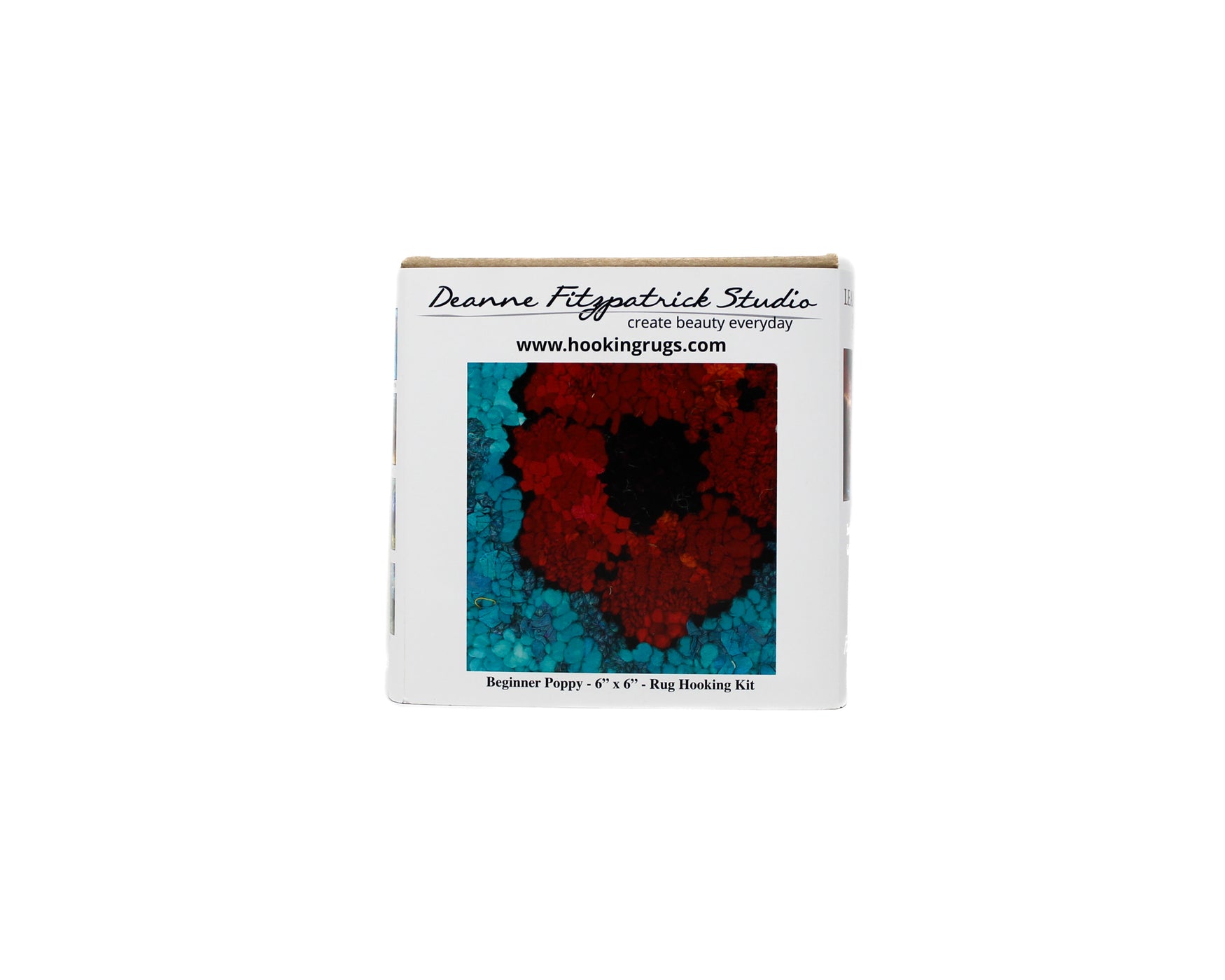 Deanne Fitzpatrick Studio - Rug Hooking Beginner Kits 6" x 6" — Art ...